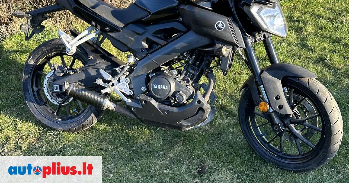 Yamaha MT 125 125cc, street / classic 2017 m., | A27983701