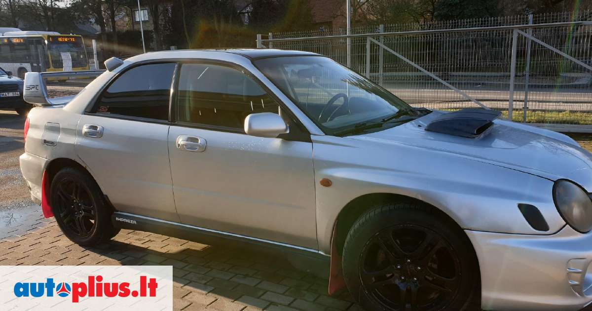 Subaru impreza sti 2002, Naudoti automobiliai | Autoplius.lt