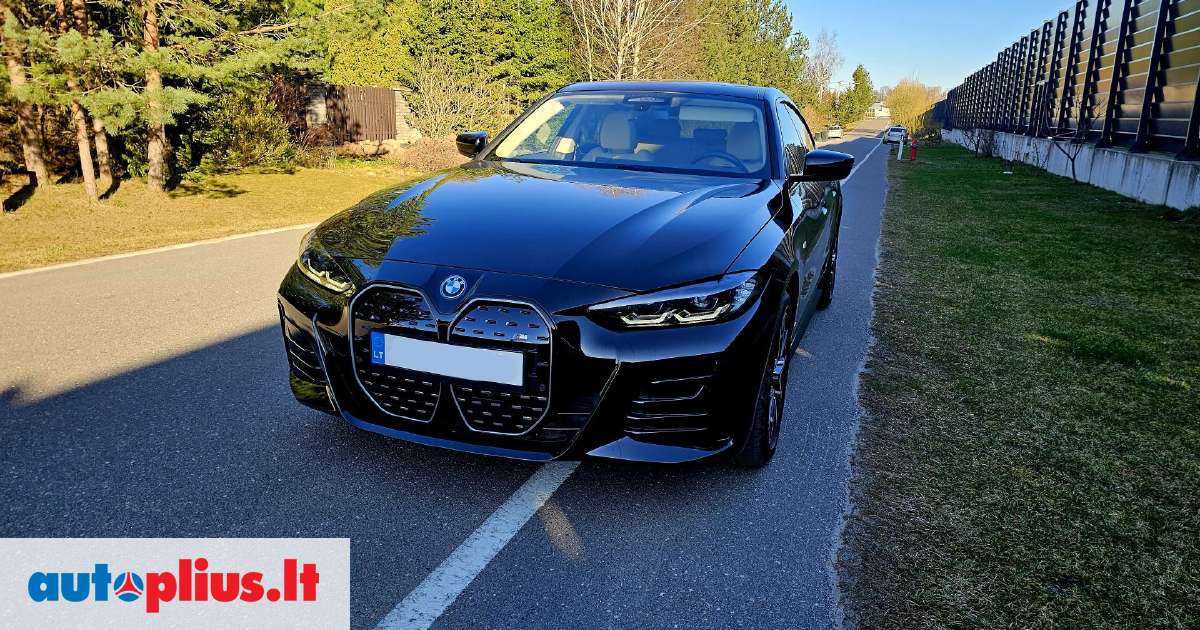 BMW i4, 81 kWh, coupe 2024-03 m., | A27989425