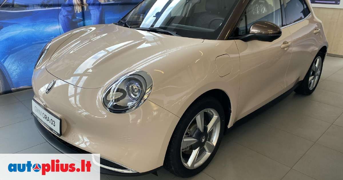 GWM ORA 03, 48 kWh, hatchback 2025 m., | A28011049