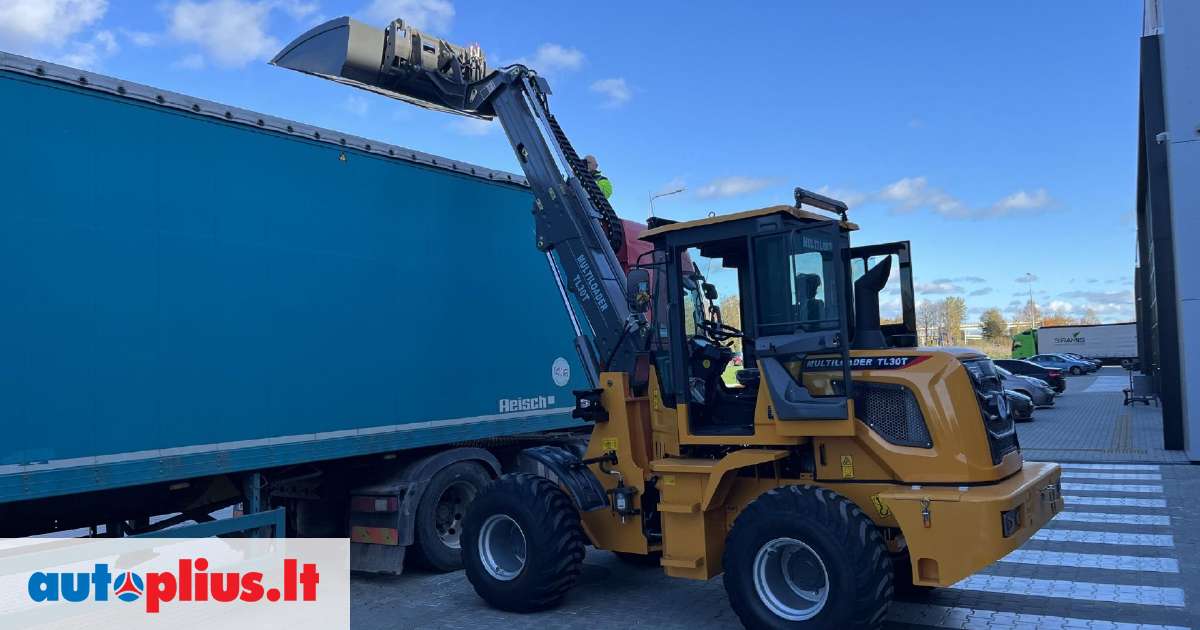 MULTILOADER TL30T, frontaliniai krautuvai 2025 m., | A24385334