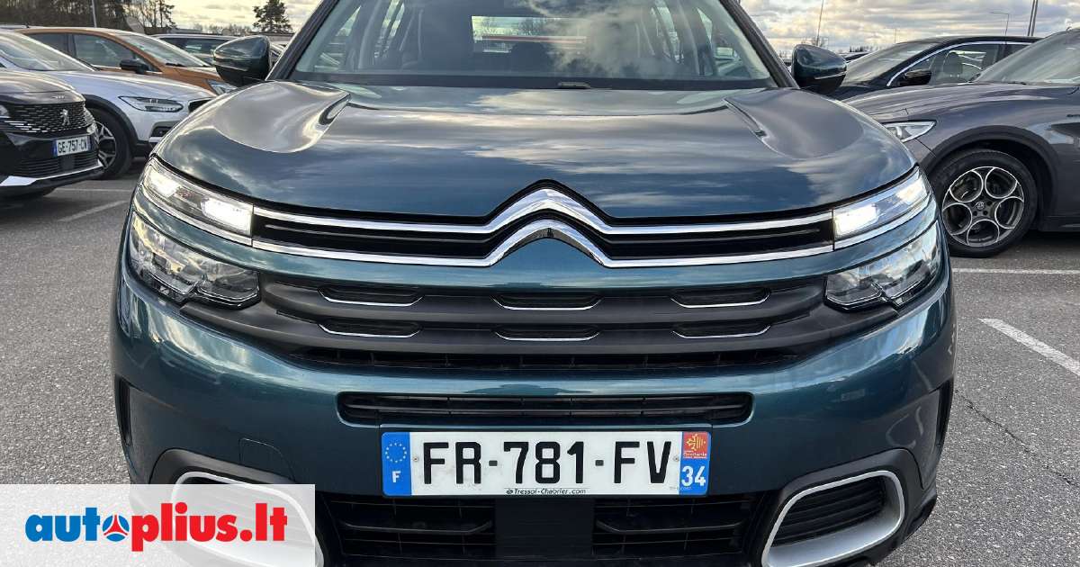 Citroen C5 Aircross, 1.5 l., off-road / crossover 2020-07 m., | A28013801