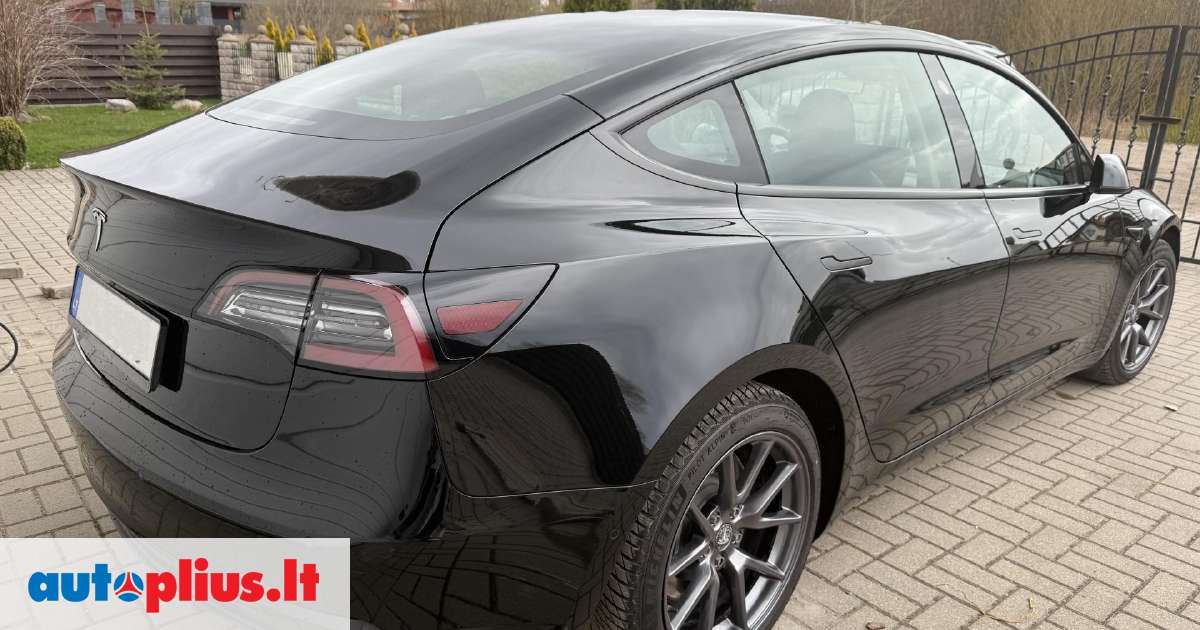 Tesla Model 3, 54 kWh, hatchback 2021-08 m., | A28035436