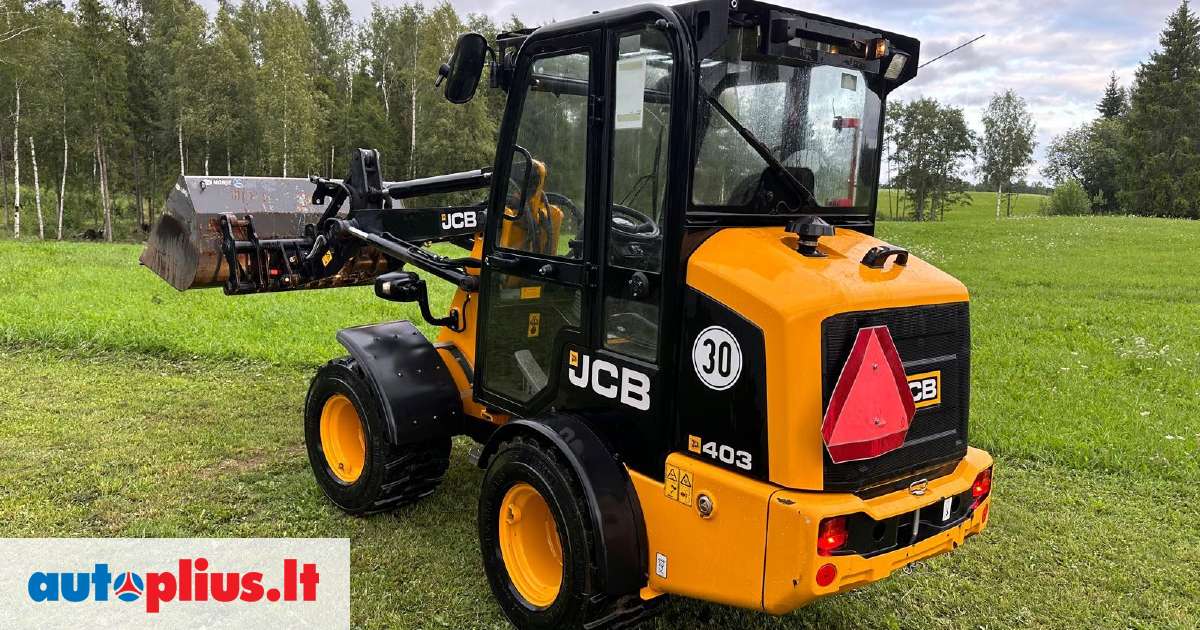 JCB 403, фронтальные погрузчики 2019-05 m., | A28035954