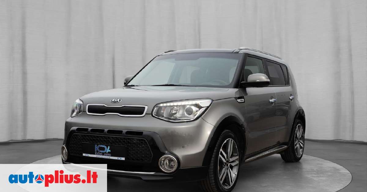 Kia Soul, 1.6 l., off-road / crossover 2016-04 m., | A28035950