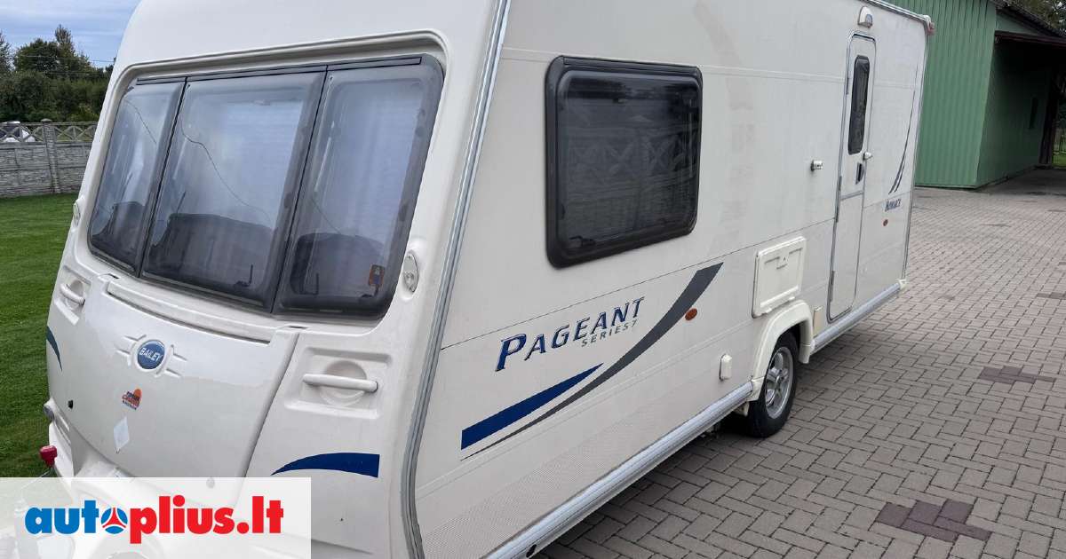 BAILEY Pageant S7 Monarch, caravans 2009 m., | A28036016