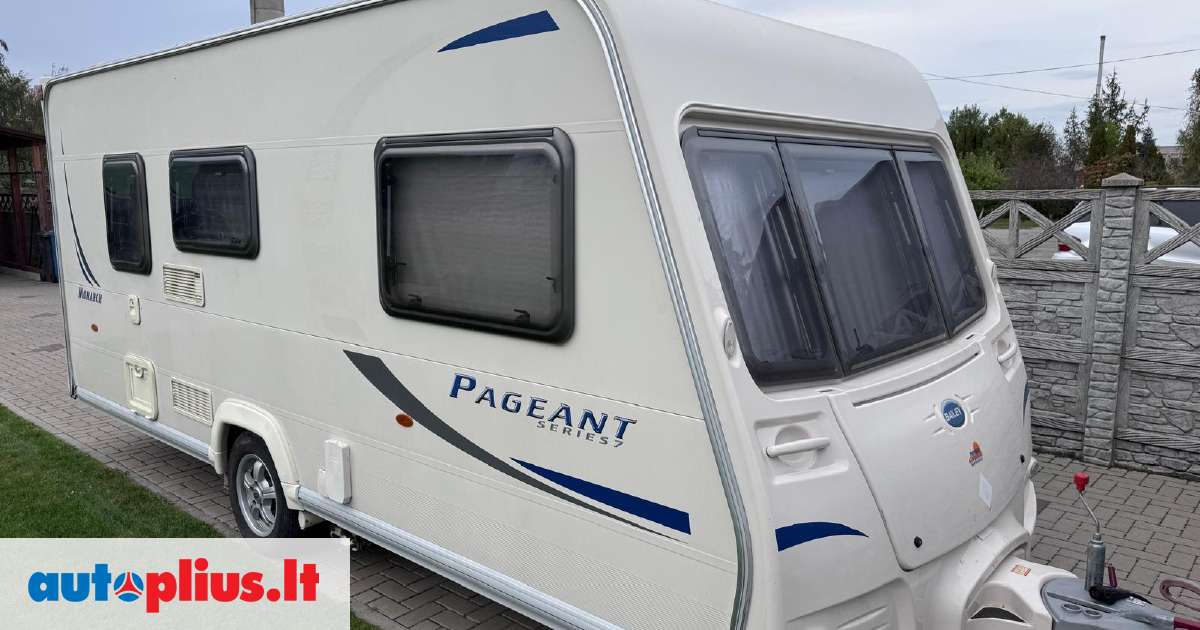 BAILEY Pageant S7 Monarch, caravans 2009 m., | A28036016