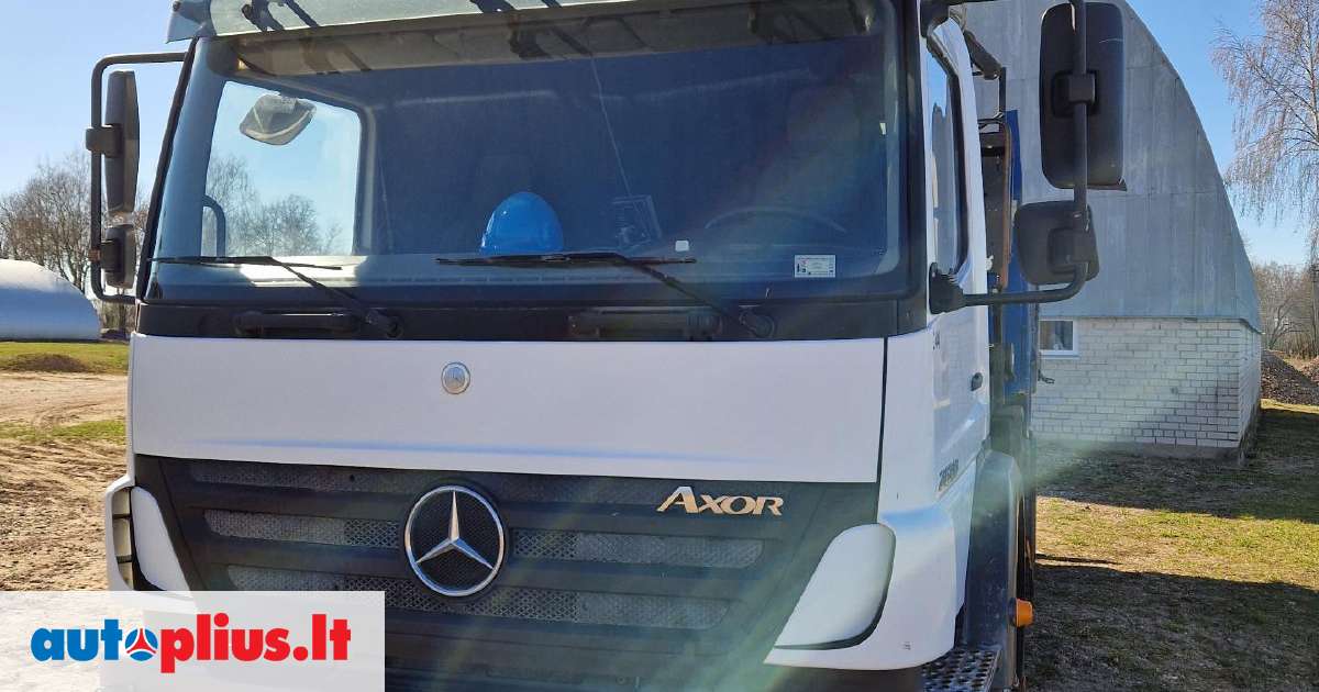Mercedes-Benz Axor 2633, dumpers with crane 2006-12 m., | A28036702