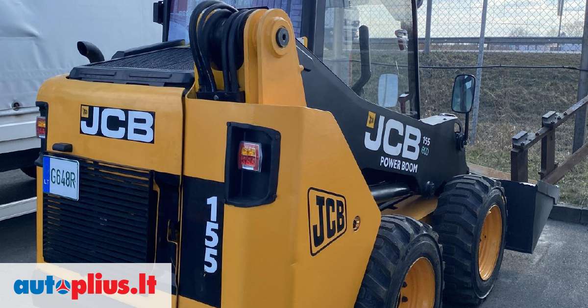 JCB 155 T 4, mini krautuvai 2018-09 m., | A28040138