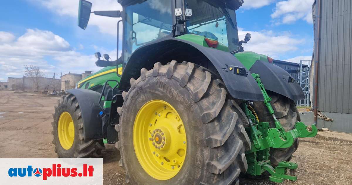 John Deere 8R 280, traktori 2022-09 m., | A28042120
