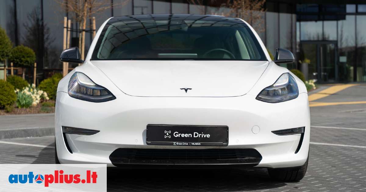 Tesla Model 3, 81 kWh, saloon / sedan 2019-11 m., | A28050614