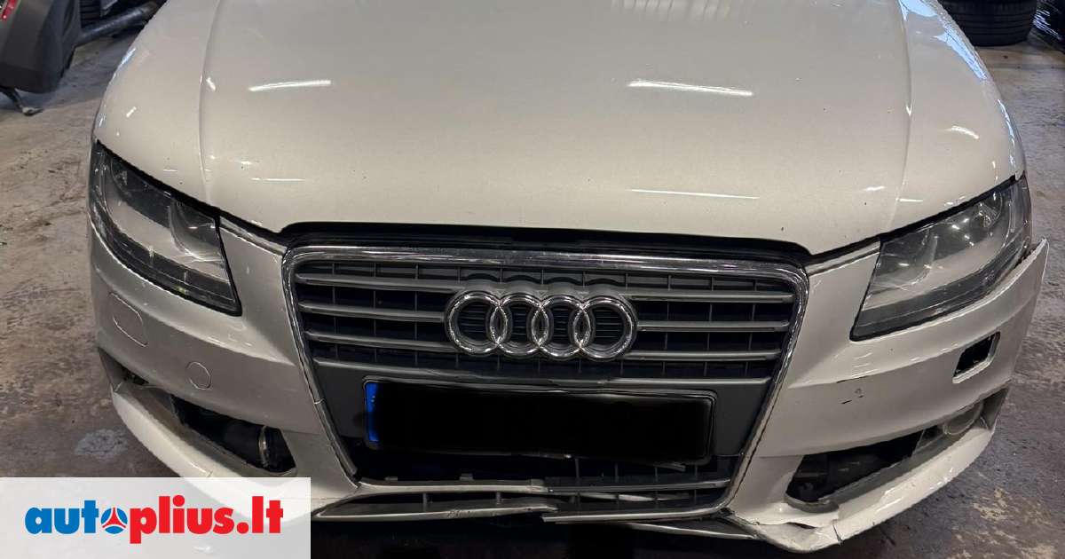 Audi A4 Yra ir xenon zibintai cdh variklis lks deze lx7w spalva europa ...