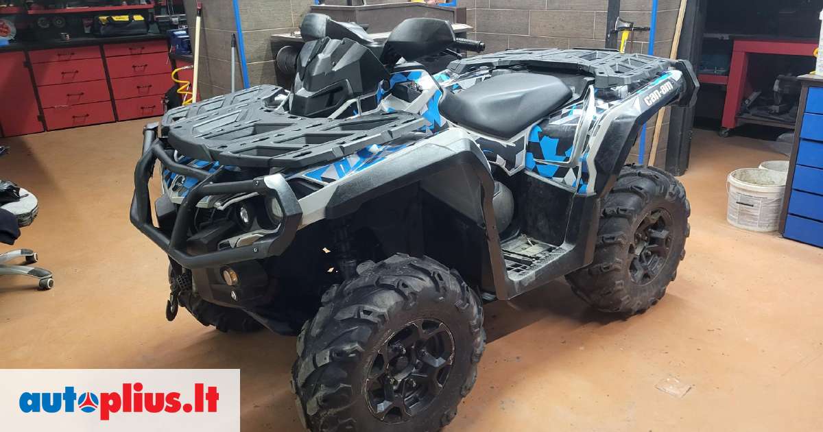 Can-Am Outlander 650cc, kvadracikli 2016 m., | A28074858