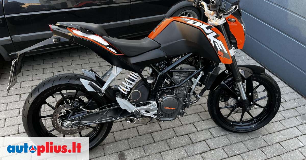 KTM Duke 125cc, ielas motocikls 2011-11 m., | A28078732
