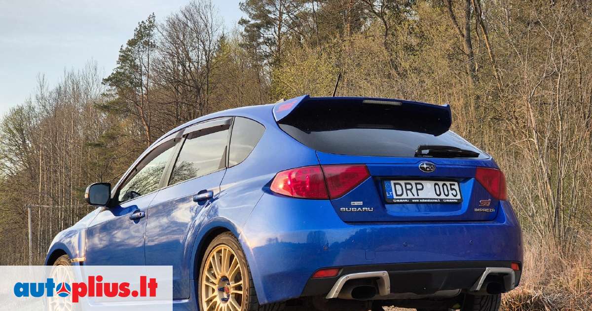 Subaru sti 6 speed, Naudoti automobiliai | Autoplius.lt