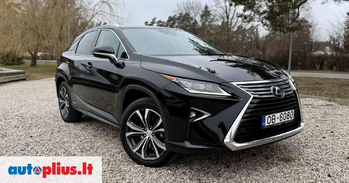 Lexus RX 450h, 3.5 l., off-road / crossover 2018 m., | A28084324