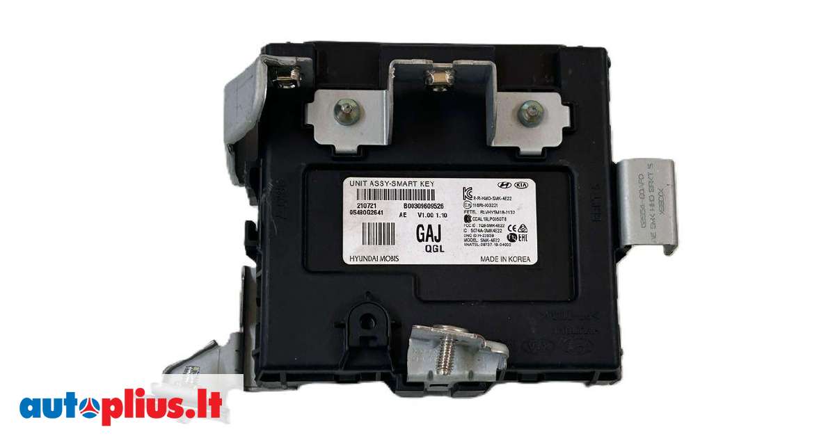 Hyundai IONIQ, 95480-G2641, kompiuteris 2021 m., | A28087870