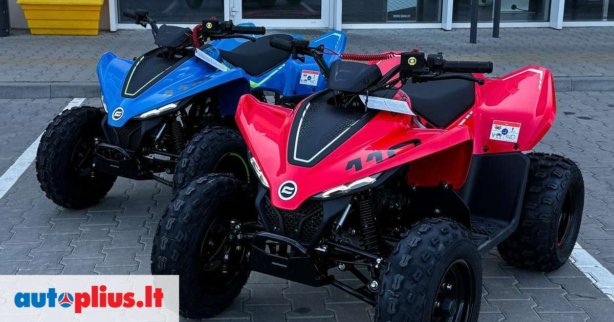CFMOTO CFORCE 110 110cc, keturračiai 2025 m., | A24531386