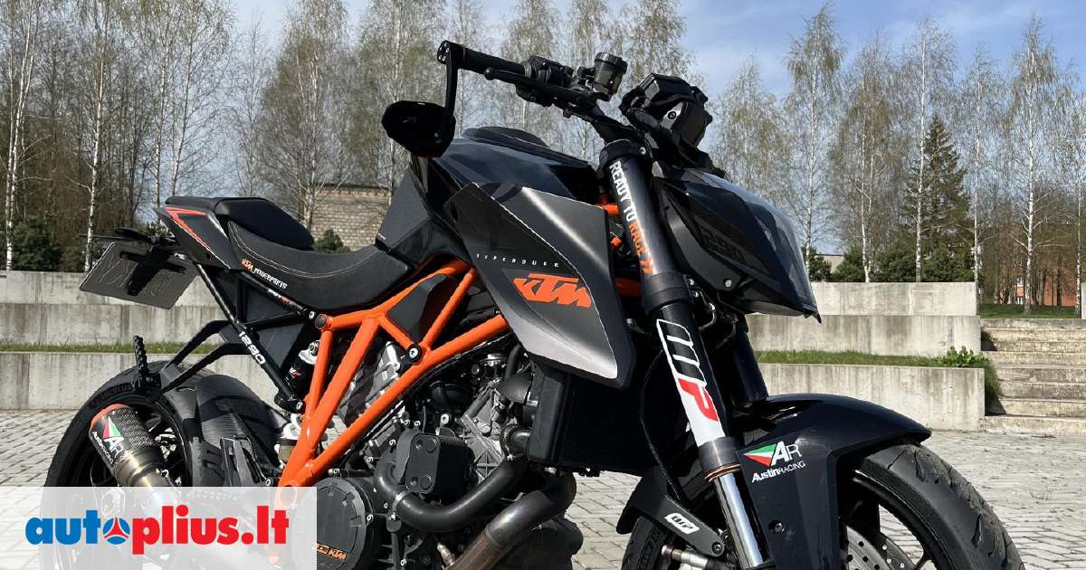 KTM Super Duke 1301cc, ielas motocikls 2016-05 m., | A28098030