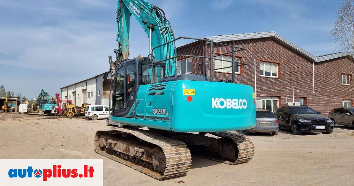 Kobelco SK 210-9, ekskavatoriai 2015 m., | A28099136