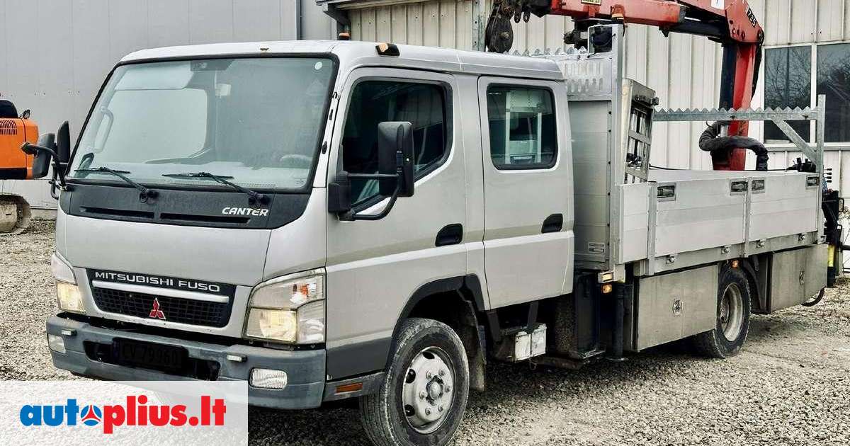 Mitsubishi Canter Fuso, crane trucks 2010-01 m., | A28124986