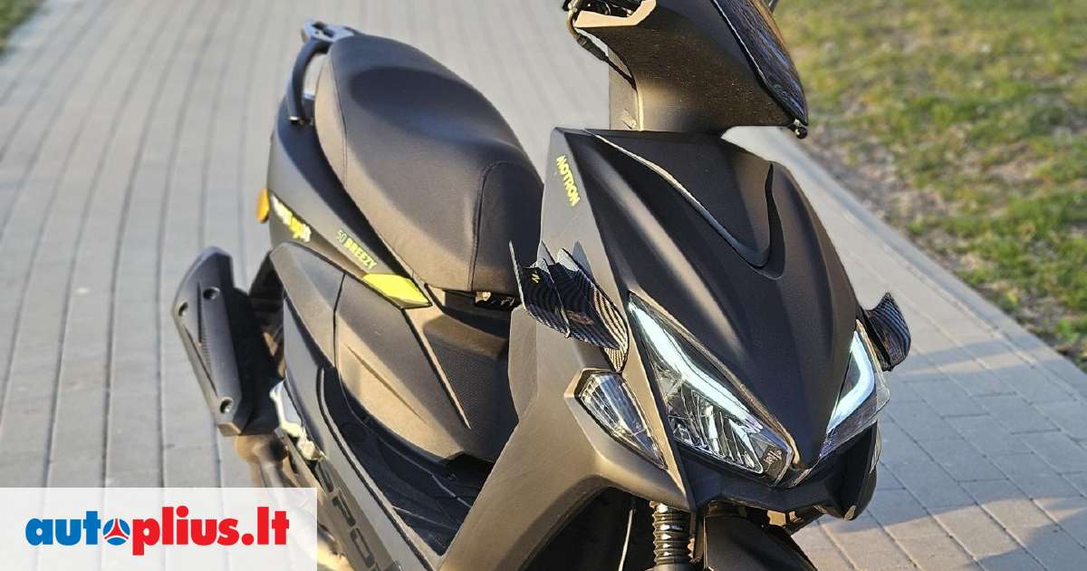 Motron Breezy 50 49cc, motoroleriai / mopedai 2024 m., | A28129620