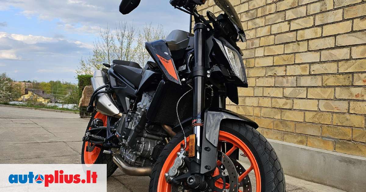 KTM Duke 790cc, supermoto 2021-10 m., | A28131122