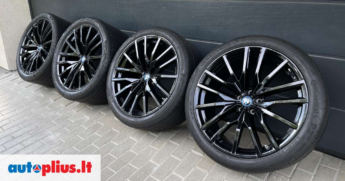 BMW X5 G05 M742 Black X6 G06, lengvojo lydinio, R22 | A28131148