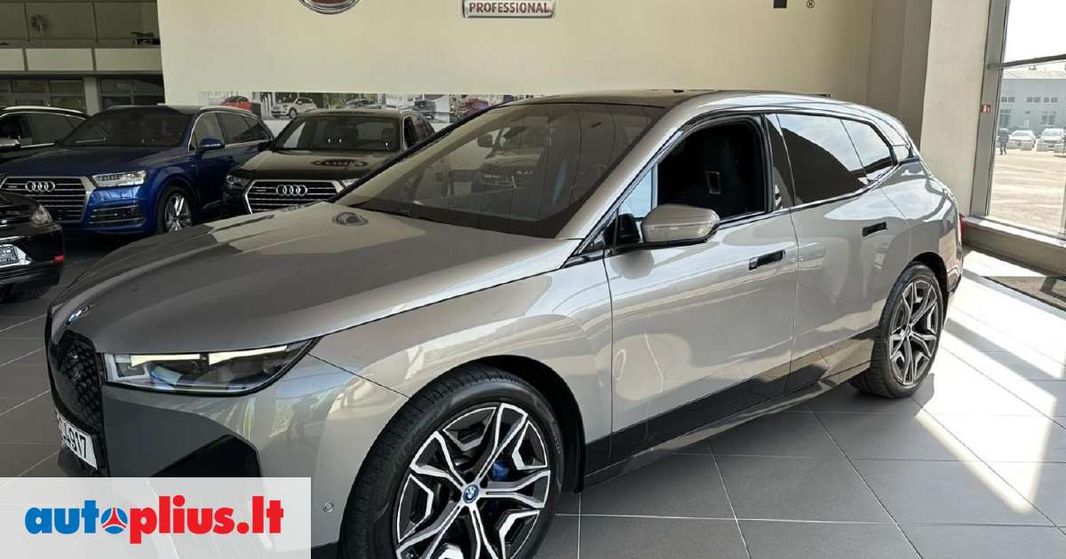 BMW iX, 112 kWh, visureigis / krosoveris 2022-06 m., | A28131436