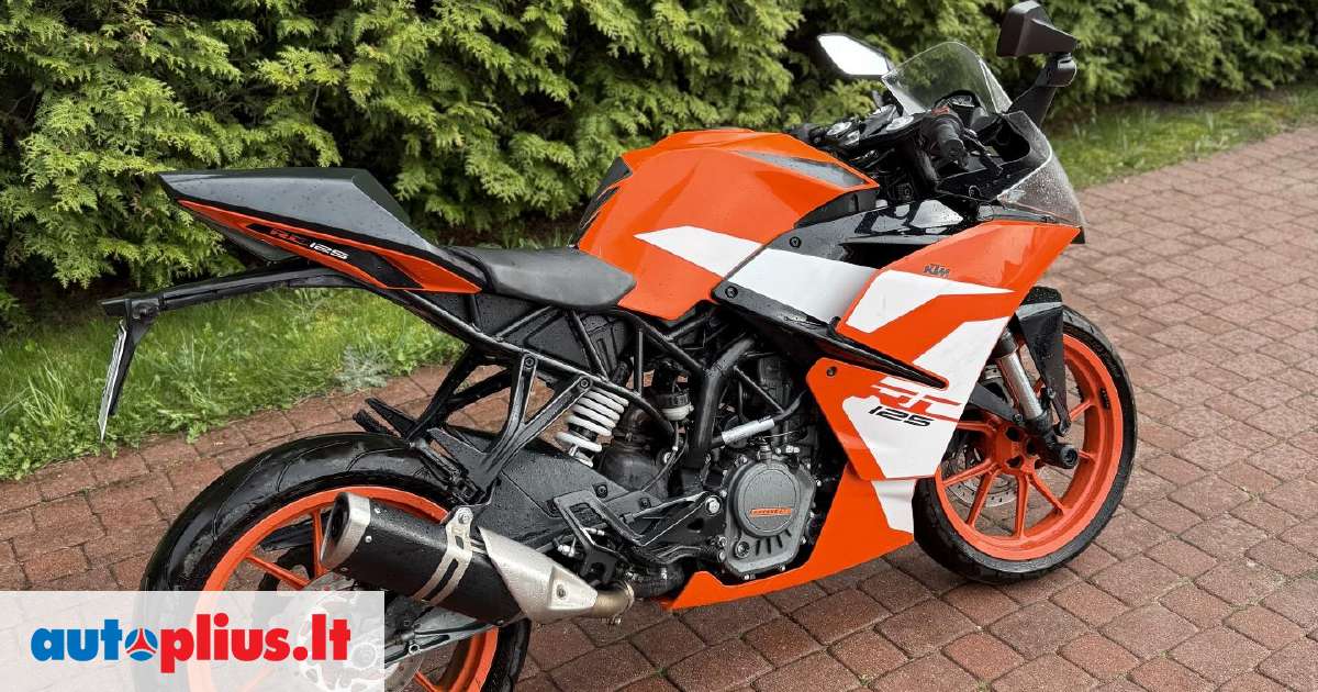 KTM RC 125cc, sportiniai / superbikes 2017-03 m., | A28135108