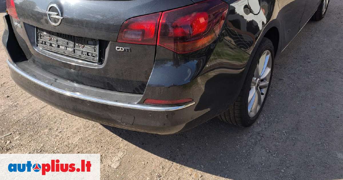 Opel Astra Spalva z22c akla zona bixenon navi 2015-03 m., | A28146706