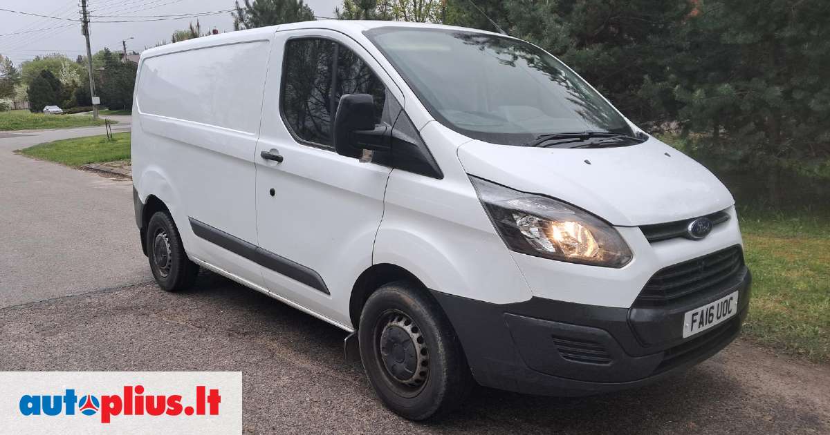 Ford Transit Custom, 2.0 l., cargo van 2016-07 m., | A28151640