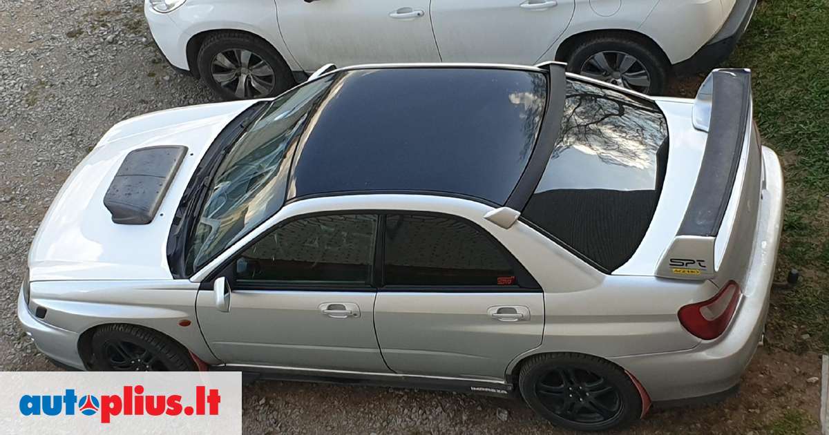 Subaru impreza sti 2002, Naudoti automobiliai | Autoplius.lt