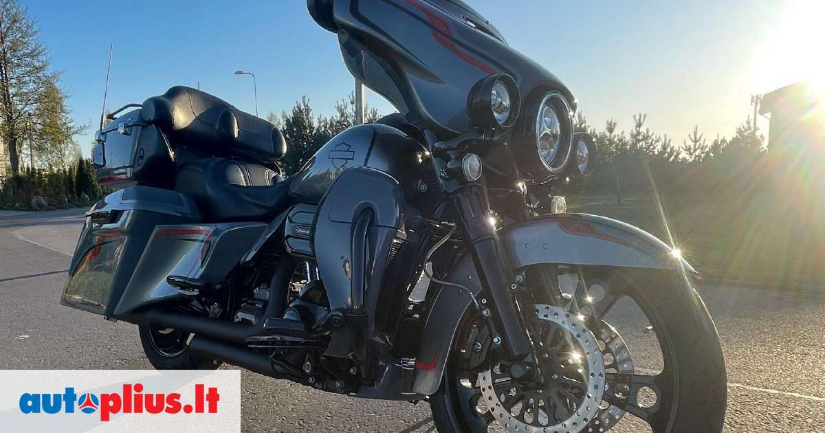 Harley-Davidson CVO 1800cc, touring / sport touring / kelioniniai 2015 ...