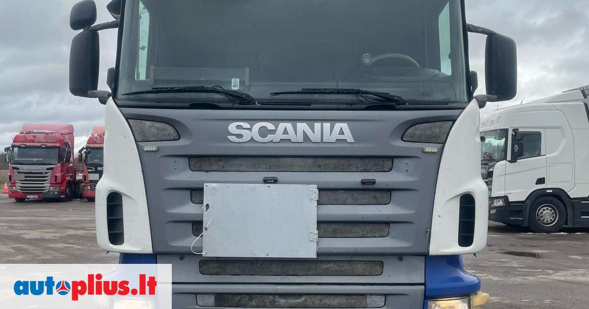 Scania R380 6x2 open platform-BDF system, dropside trucks 2006 m ...