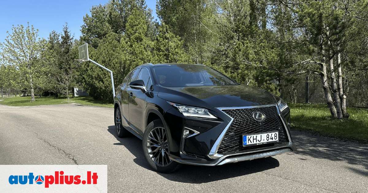 Lexus RX 200t, 2.0 l., visureigis / krosoveris 2018-04 m., | A28191044