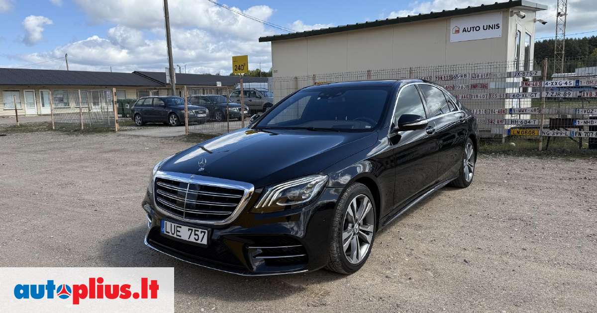 Mercedes-Benz S350, 3.0 l., Седан 2016-04 m., | A28207914