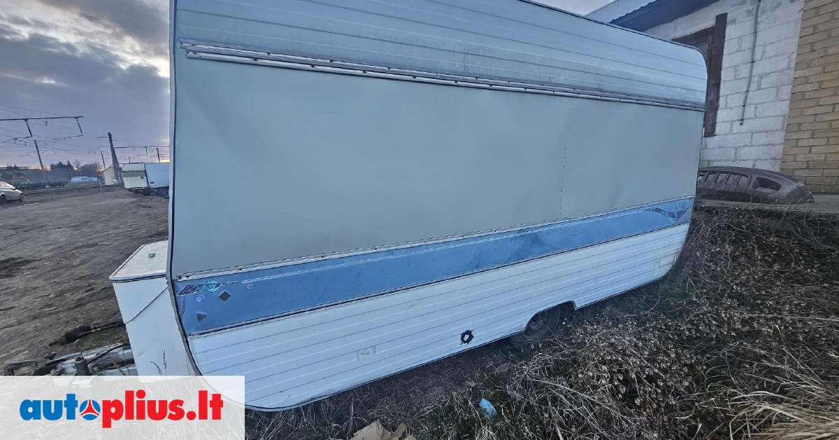 Adria 420 Pirtis, prikabinami nameliai 1989-01 m., | A28020704