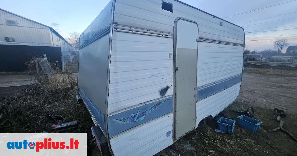 Adria 420 Pirtis, prikabinami nameliai 1989-01 m., | A28020704