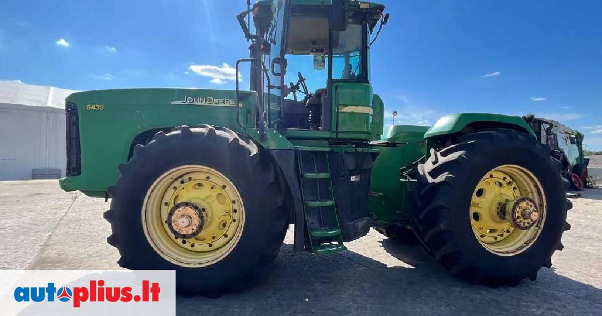 John Deere 9430, traktoriai 2010 m., | A28216560