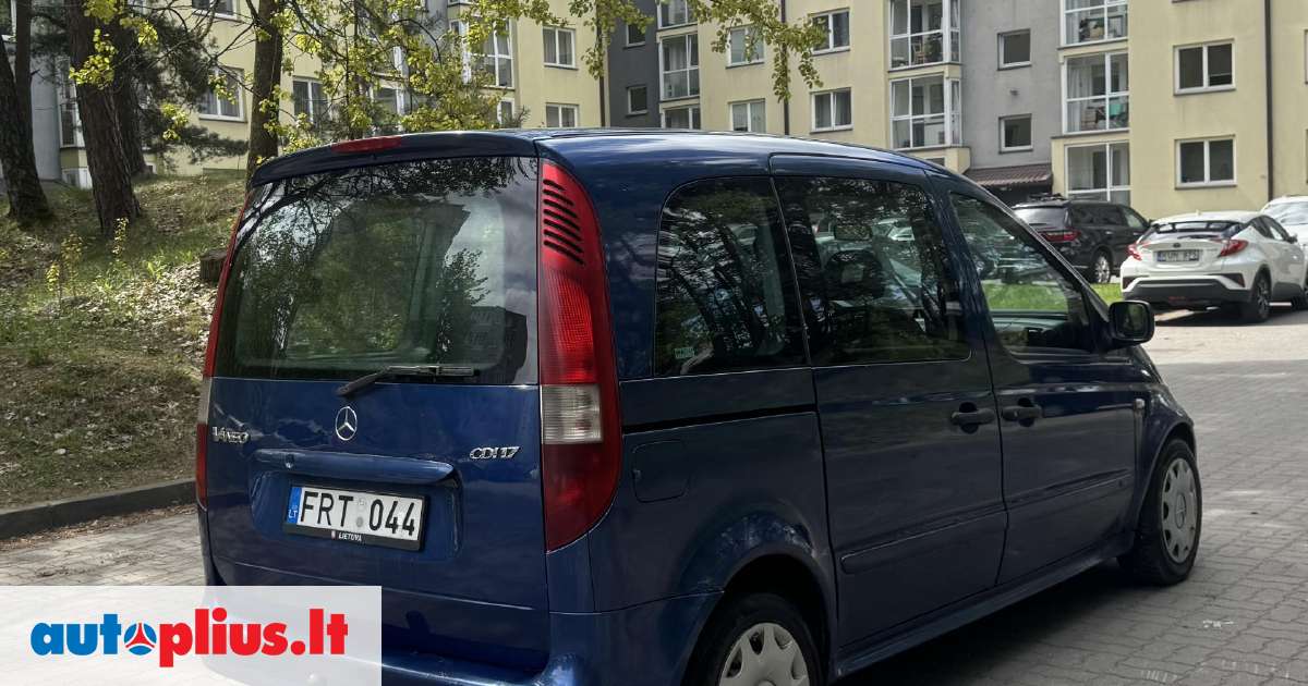 Mercedes-Benz Vaneo, 1.7 l., mpv / minivan 2002 m., | A28229530