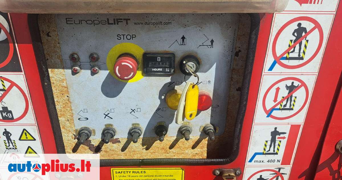 -Kita- Europelift TM, šarnīrveida pacēlāji 2019-10 m., | A28234320