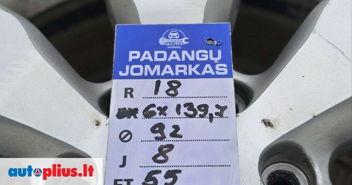 -Kita- 6x139,7 PR.KOD. 618-3, lengvojo lydinio, R18 | A28240854