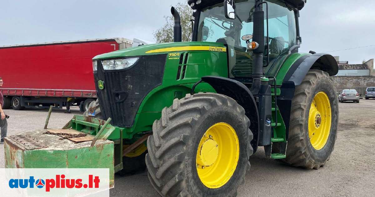 John Deere 7310R e23, traktoriai 2014-01 m., | A28242590