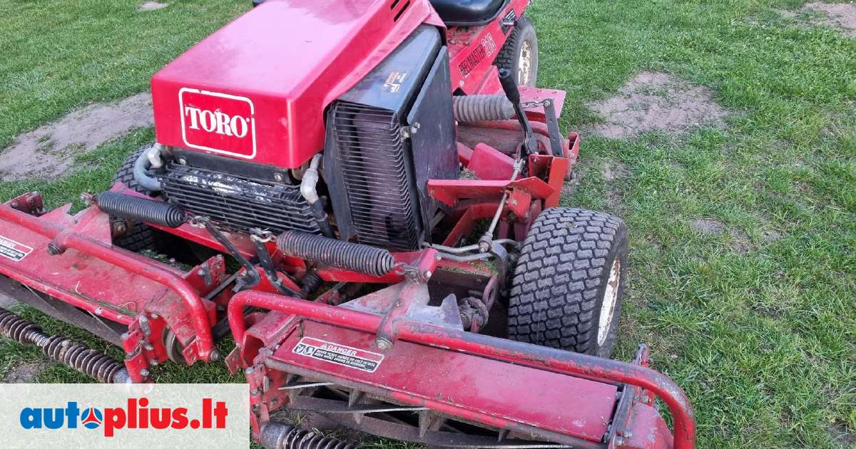 TORO Reelmaster 216, sodo technika 1995 m., | A28243364