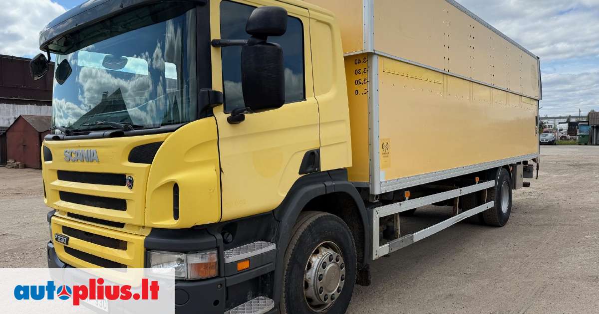 Scania P230, box trucks / box vans 2006-11 m., | A28250402