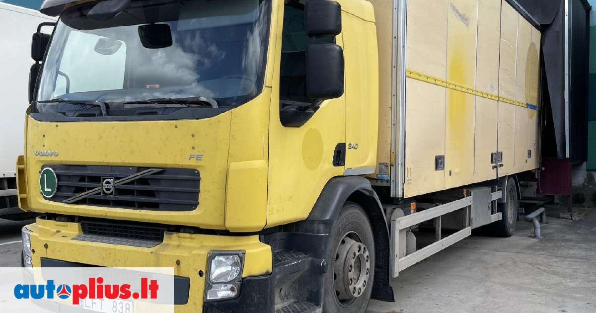 Volvo FE 240 4X2, kietašoniai 2007-05 m., | A28250436