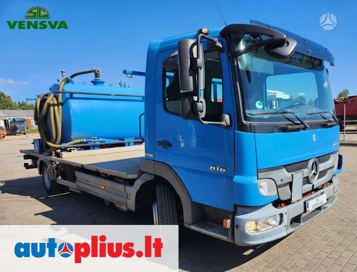 Mercedes-Benz 816L Bio toilets EURO5, sewage disposal trucks 2012-05 m ...