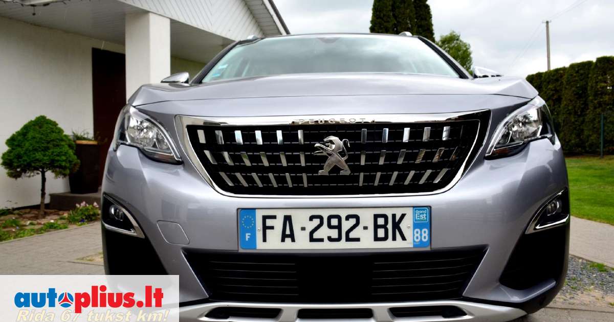 3008 peugeot, Naudoti automobiliai | Autoplius.lt