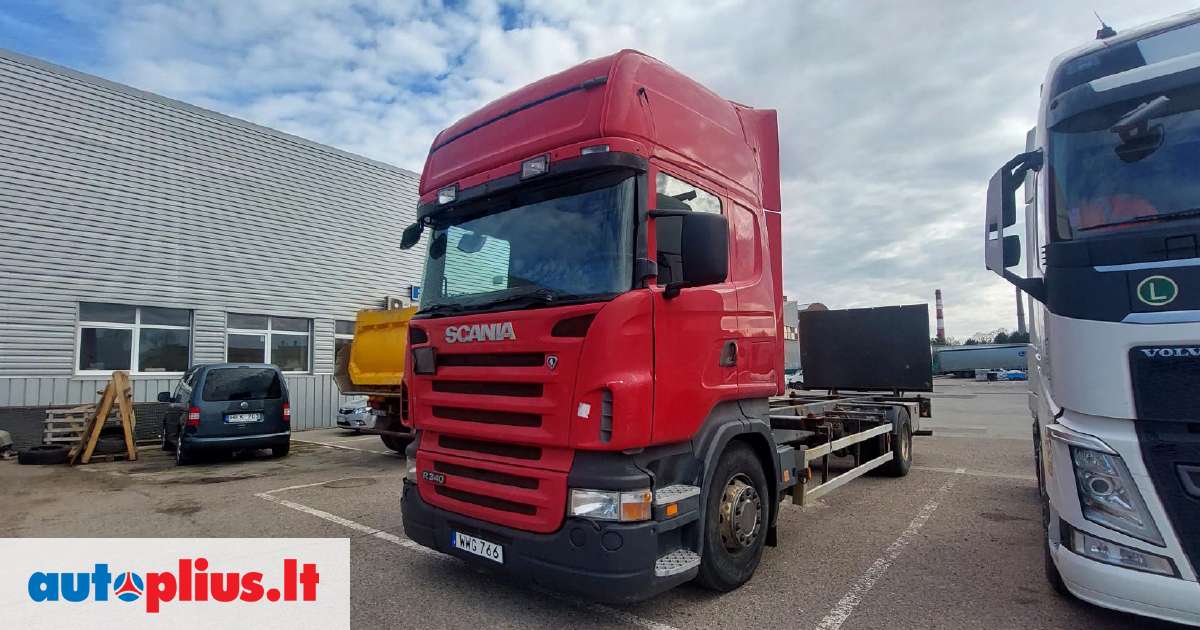 Scania R340, konteinerių gabenimo 2005-03 m., | A28253400